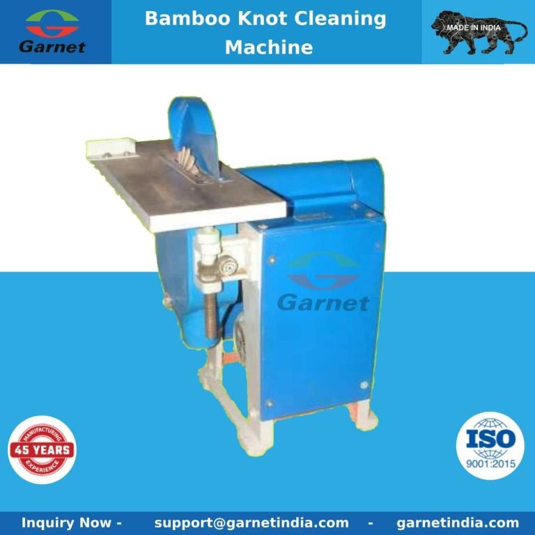 Bamboo Knot Cleaning Machines Archives - Garnet India